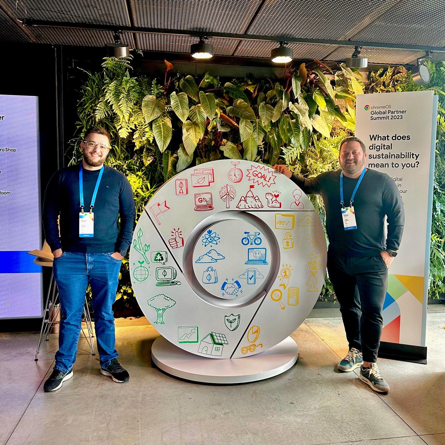 Urmobo na Conferência global de parceiros do ChromeOS 2023, em Nova York - Urmobo